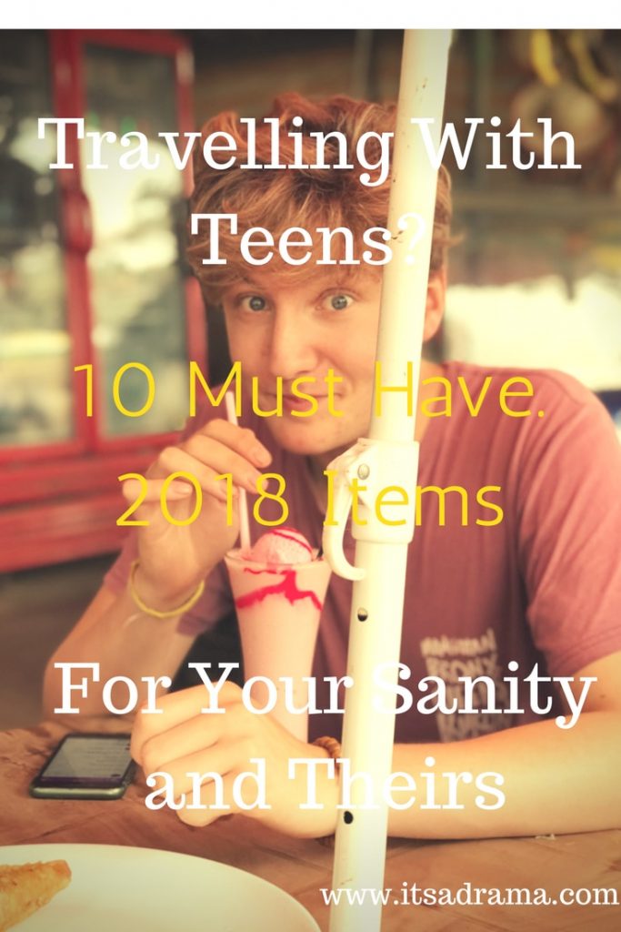 Traveling With Teens? 10 Survival Items. (For Their Sanity And Yours!)